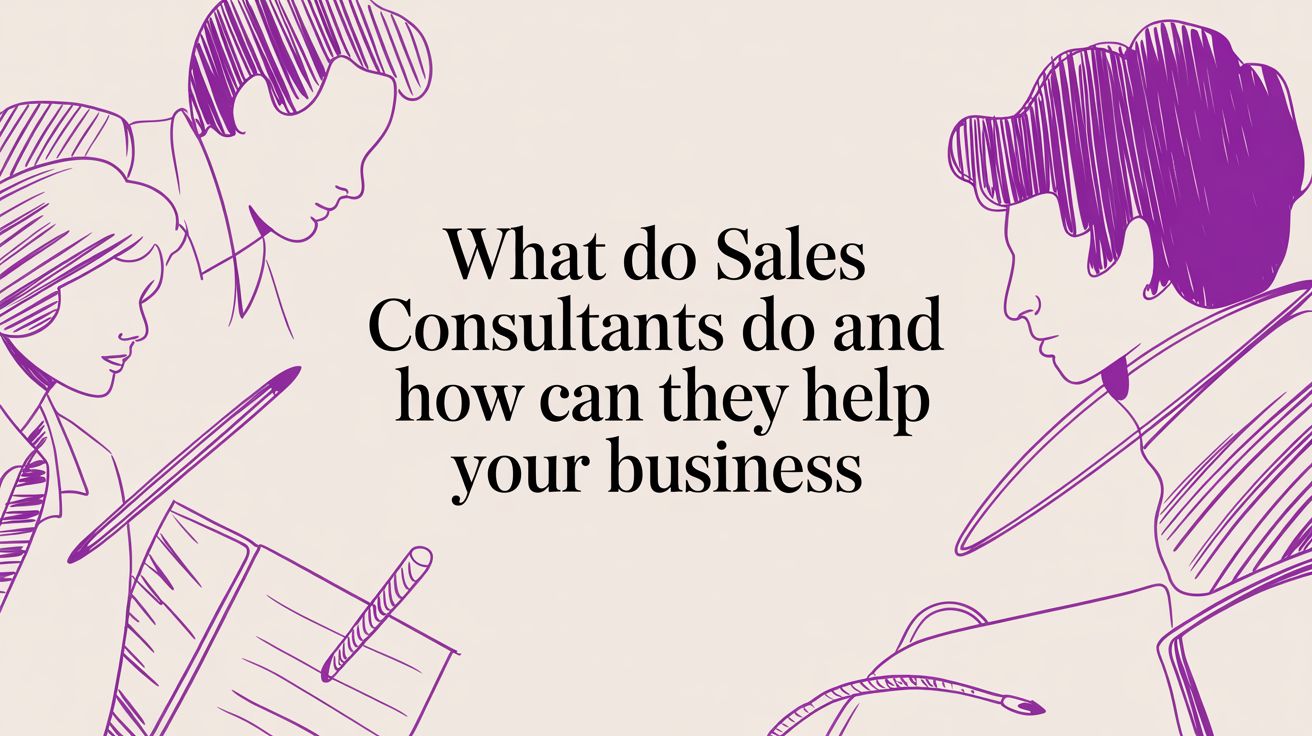 What Do Sales Consultants Do and How Can They Help Your Business