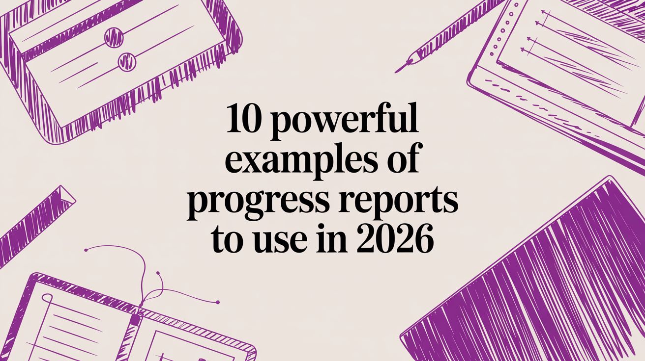 10 Powerful Examples of Progress Reports to Use in 2026
