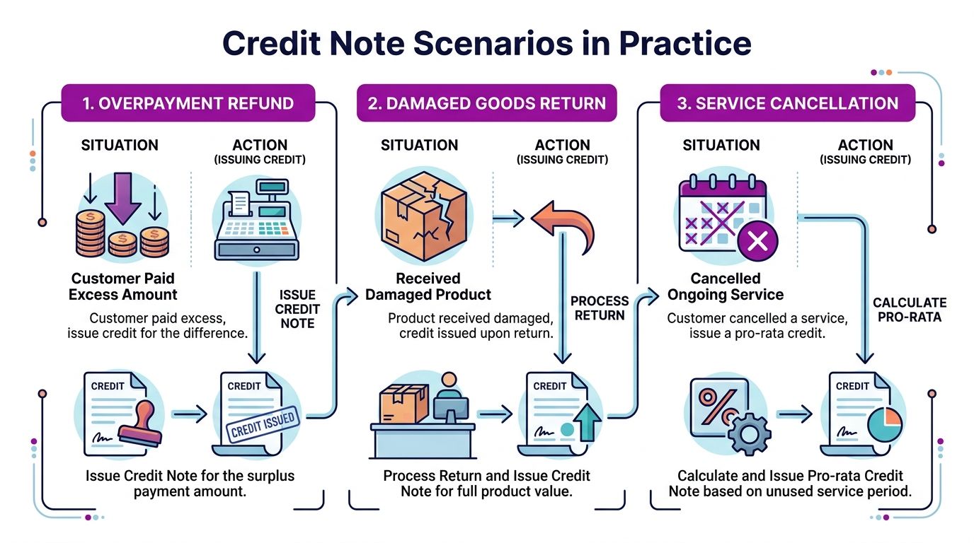 Credit Note Sample: Master Refunds & Discounts