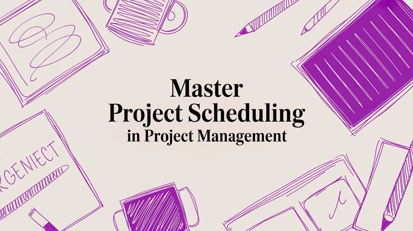 Master Project Scheduling in Project Management